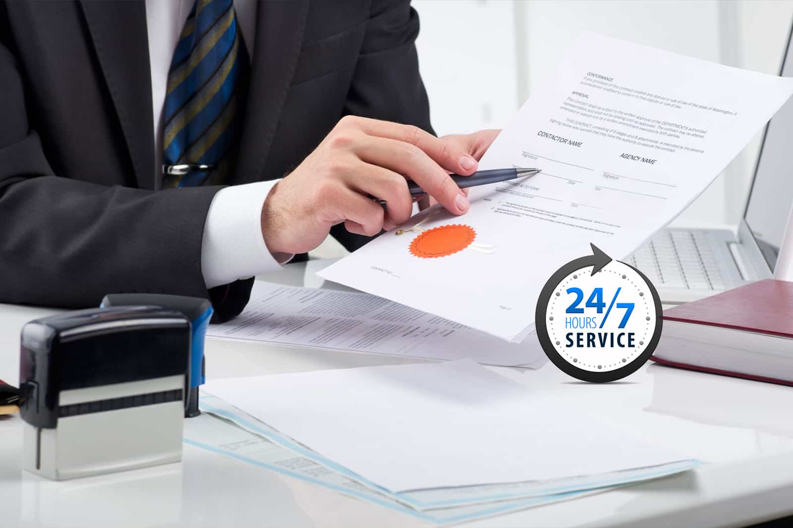 Mobile Notary Services | Open 24 Hours | 365 Days